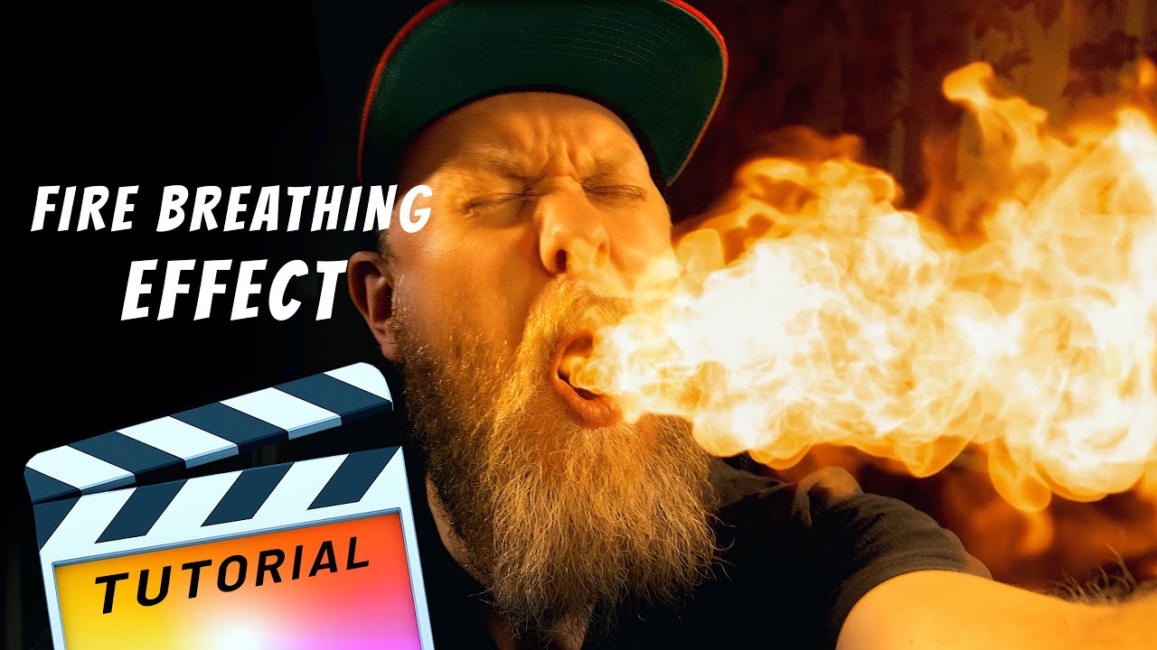 How to do the BREATHING FIRE EFFECT | FCPX VFX TUTORIAL - YouTube