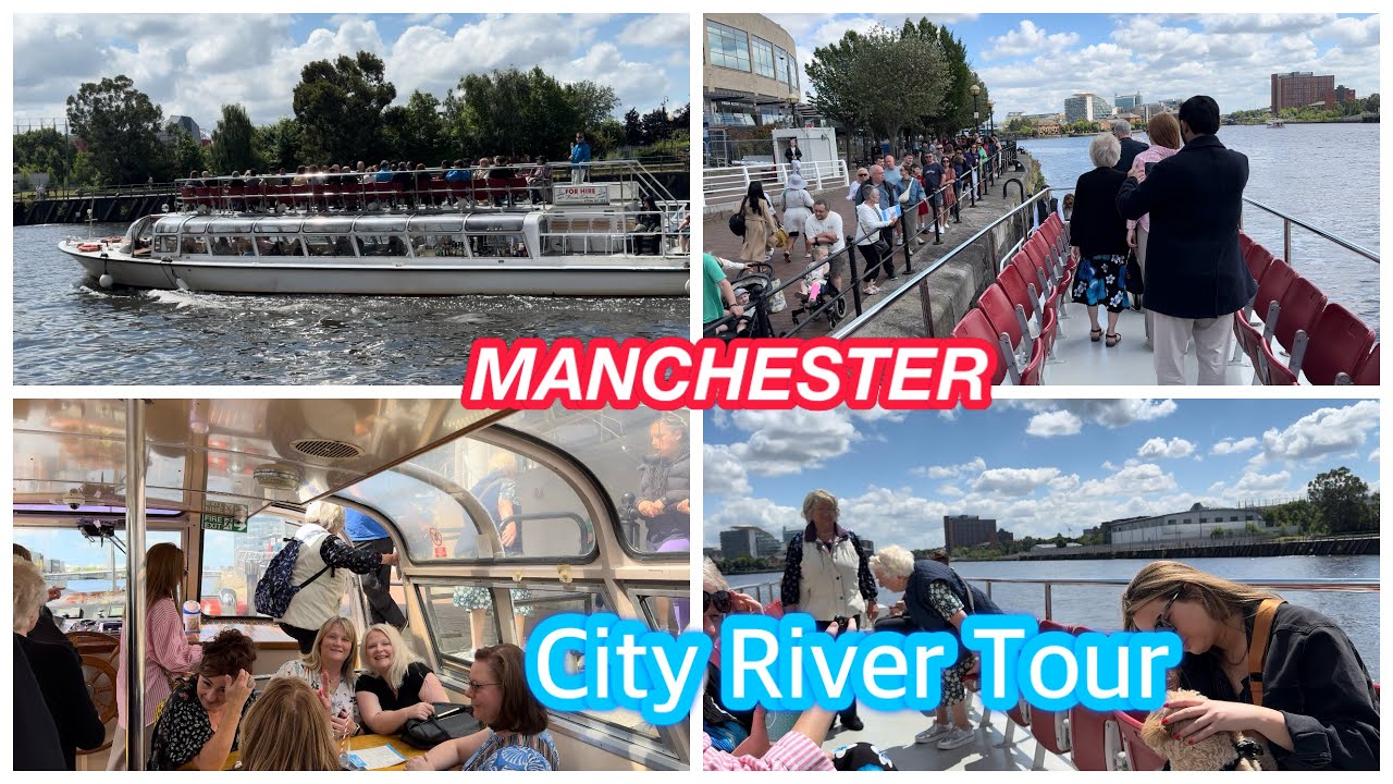 Manchester City River Cruise Tour 2024 / MediaCity Salford Quays ...