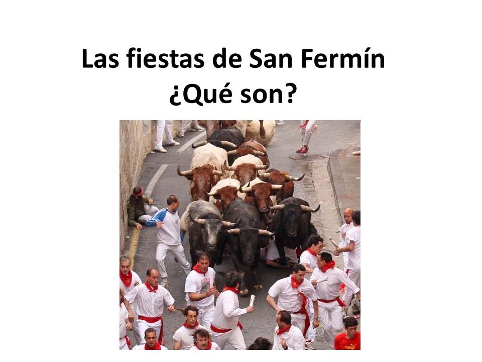 Sanfermines, que son? - YouTube