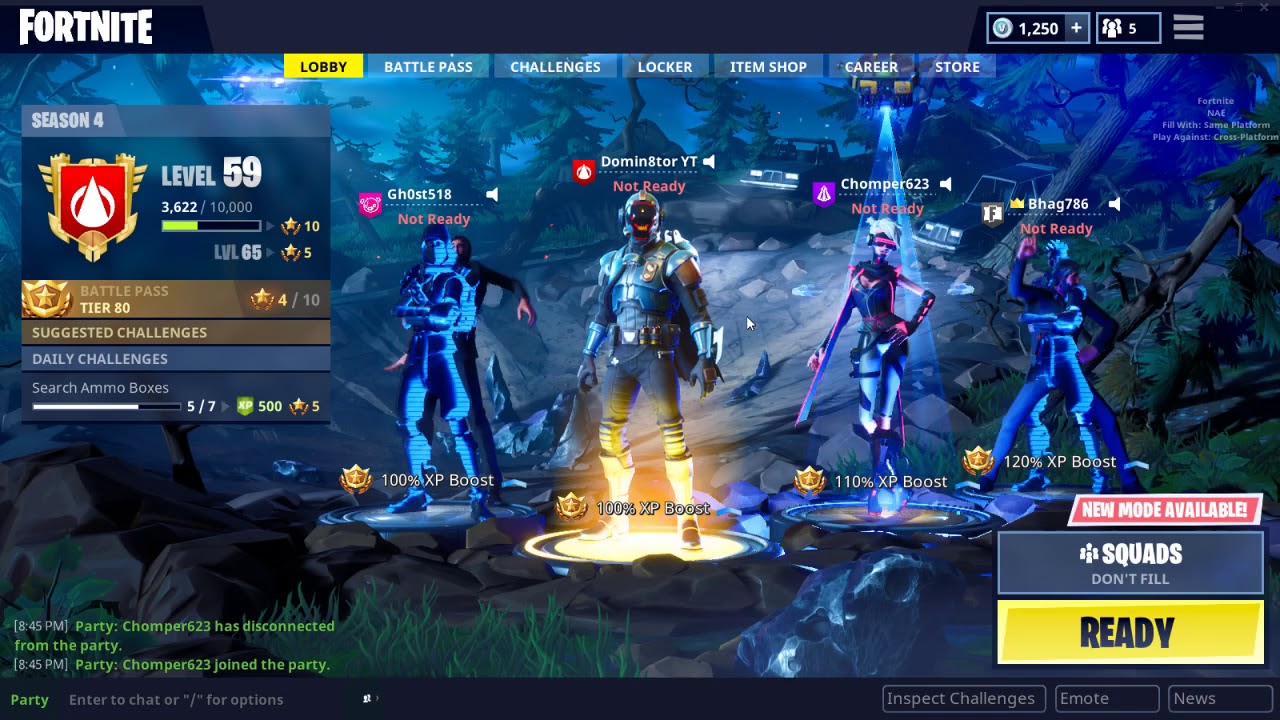 Weird Fortnite Lobby Glitch? - YouTube