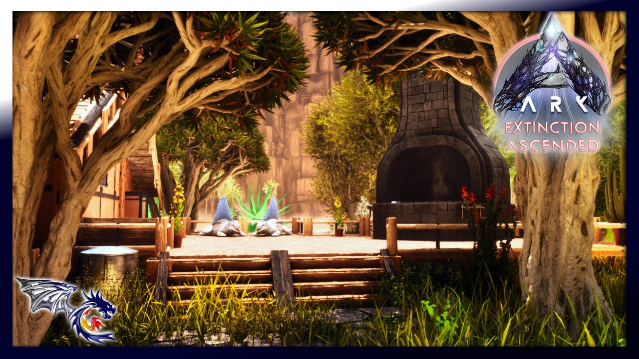 Building A Smelting & Egg Hatching Area | ARK: Extinction Ascended #16 ...