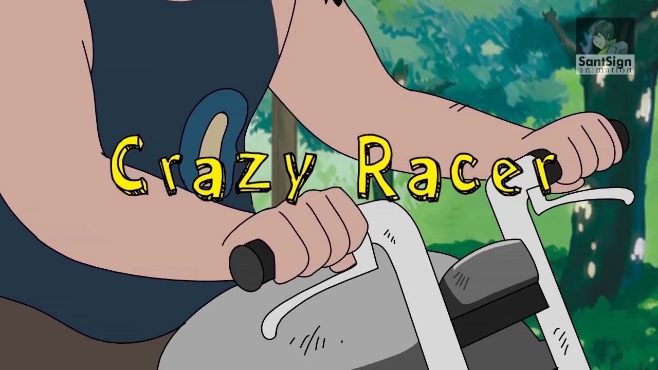 Cartoon Lucu Crazy Racer - Funny Cartoon Racing - YouTube
