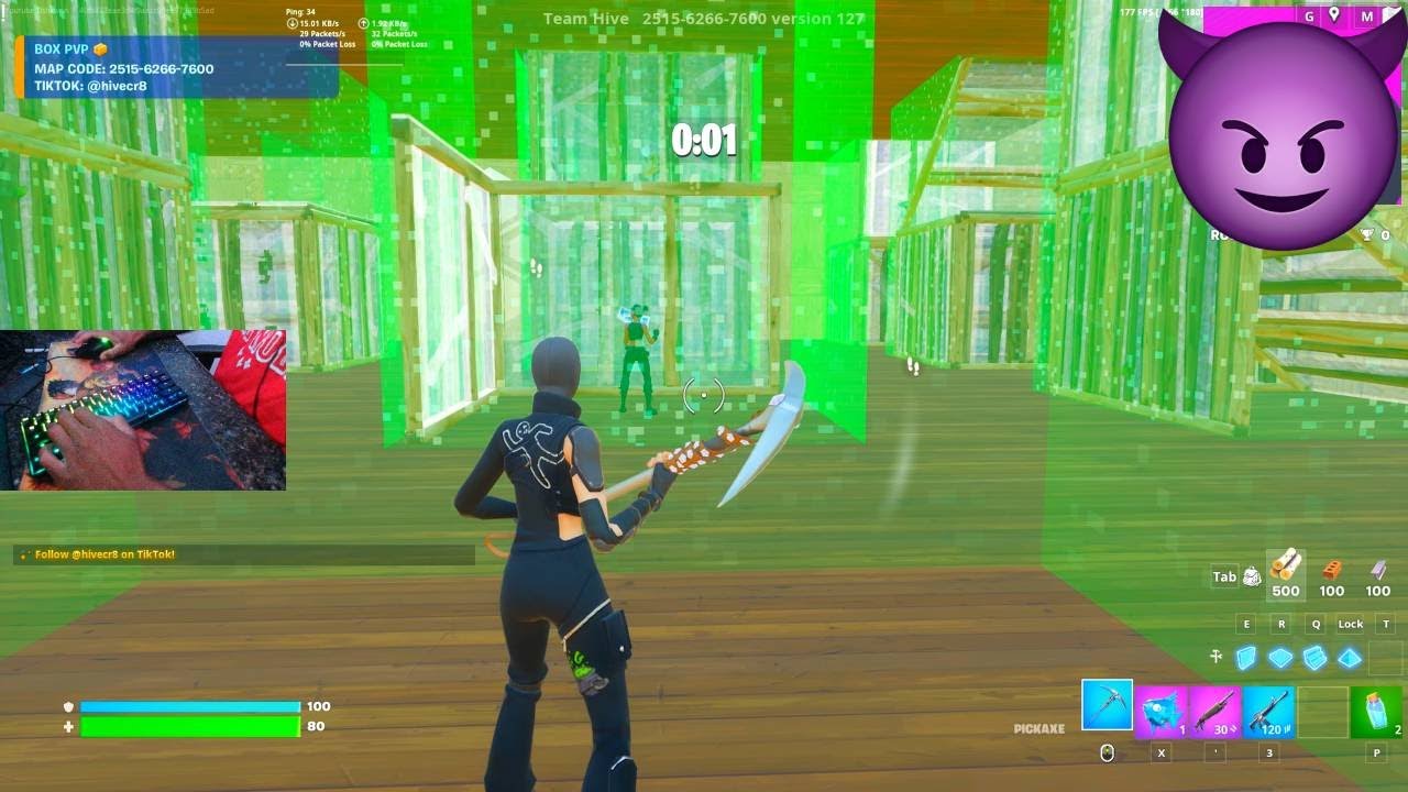 I played as “Caper” in Fortnite Box Fights - YouTube