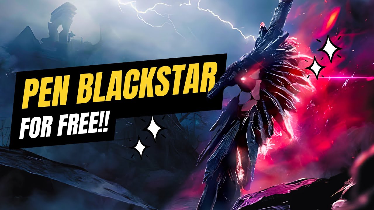 FREE PEN Blackstar Event in Black Desert! - YouTube