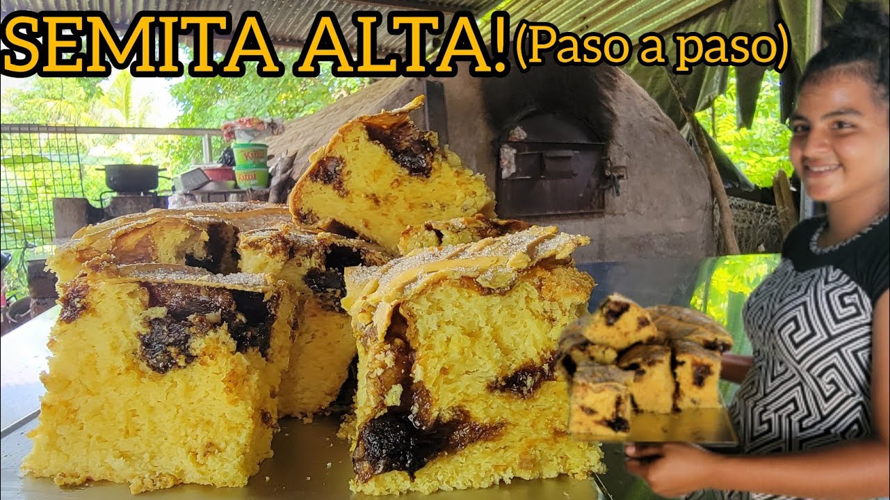 Como hacer SEMITA ALTA la receta de mi buelita! - YouTube