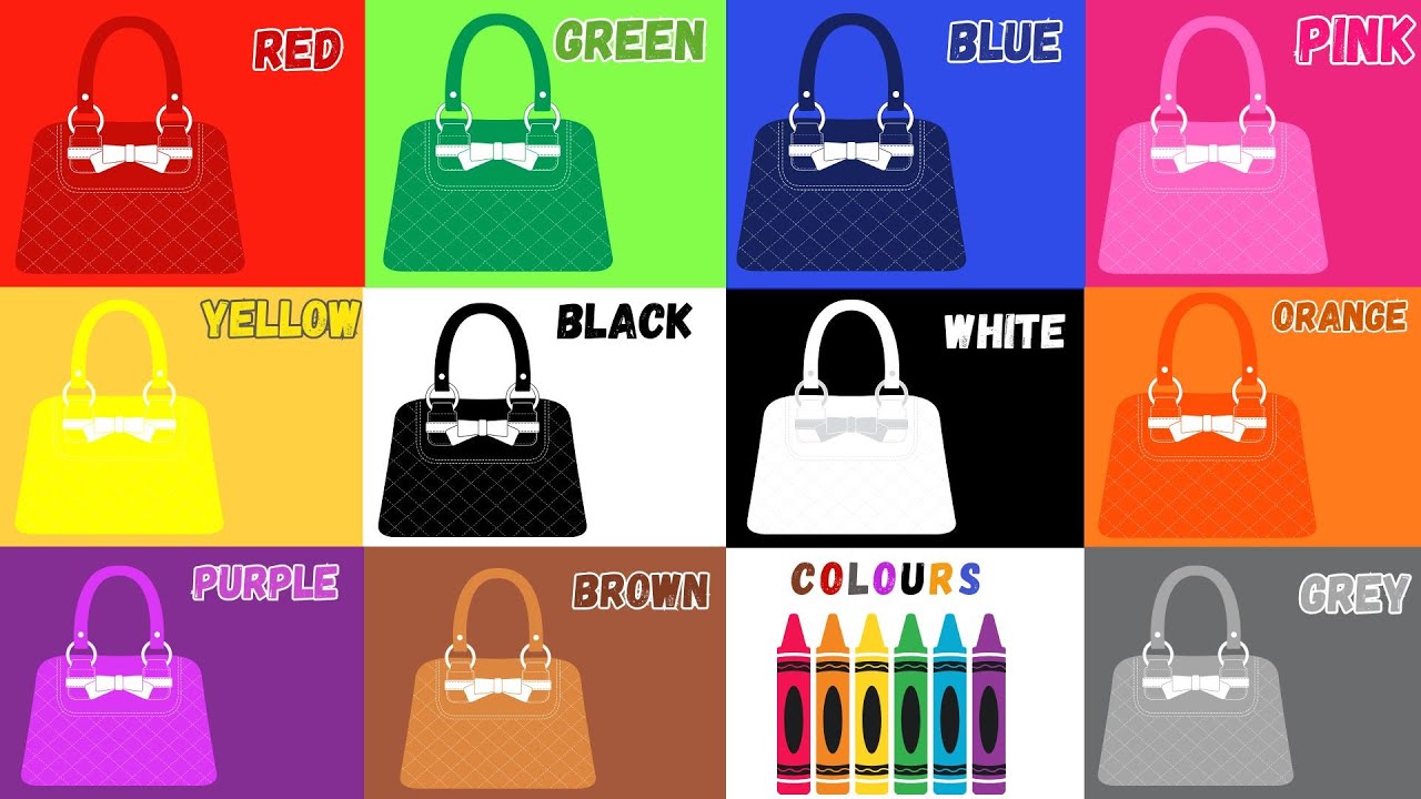 Colors Song | Lets Learn the Colors Names! |Learn English Vocabulary ...