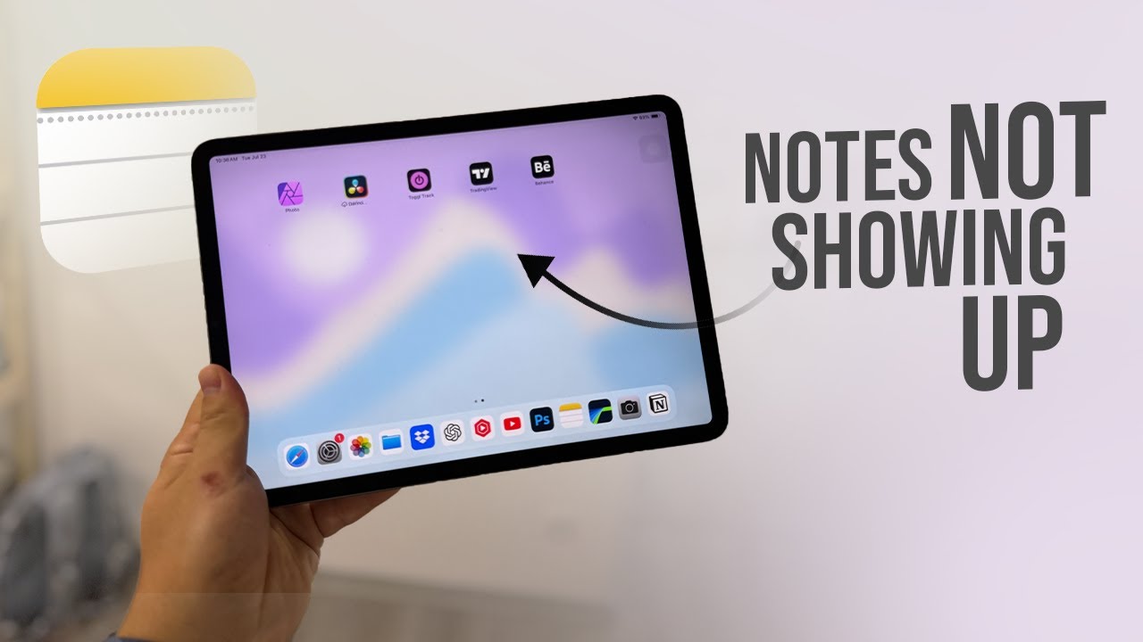 Why Are My Notes Not Showing Up On IPad explained YouTube Why Are My Notes Not Showing Up On IPad explained YouTube