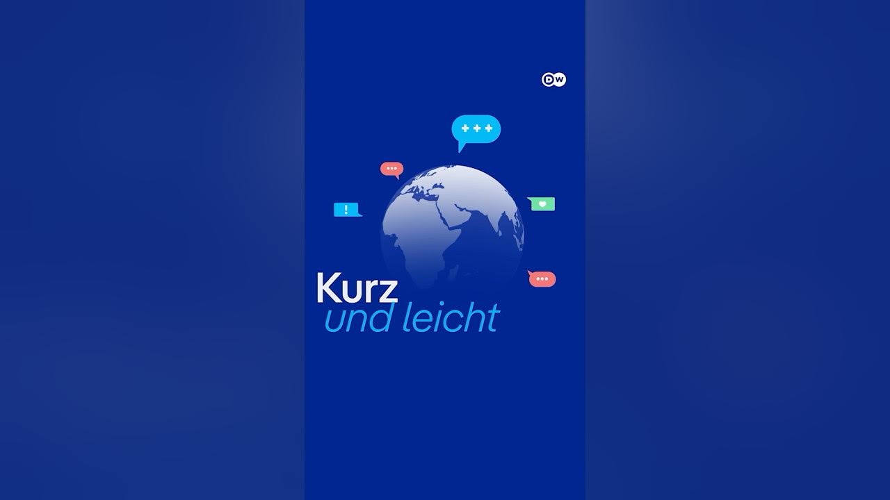 Kurz und leicht sind unsere Video-Nachrichten zum Deutschlernen auf A2-Niveau! #deutschlernen ...