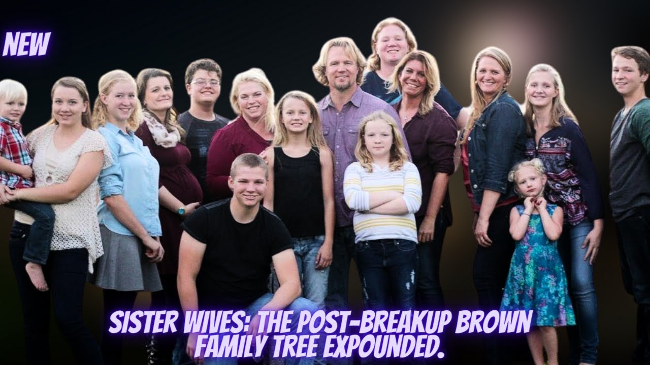 Shocking New!! Sister Wives: The Post-Breakup Brown Family Tree ...