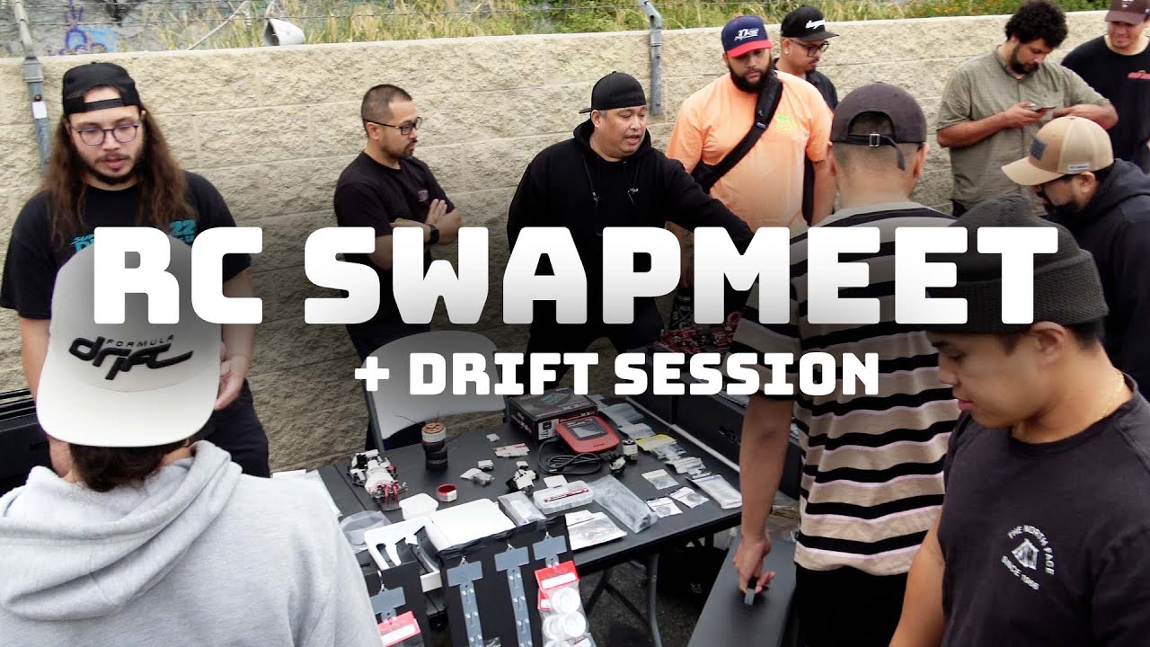 RC Car Swap Meet at Super-G | Plus Raw RC Drift - YouTube