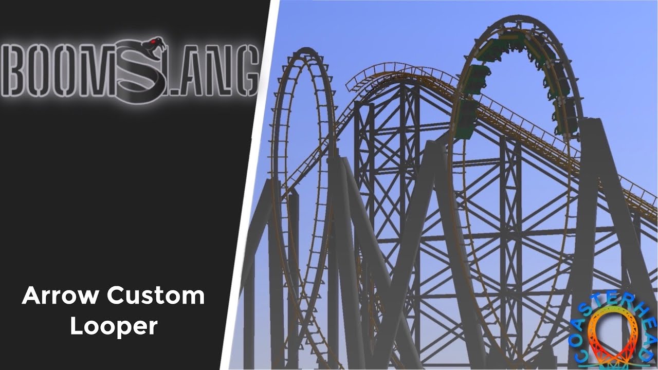Boomslang - Arrow Custom Looper (Ultimate Coaster 2) - YouTube
