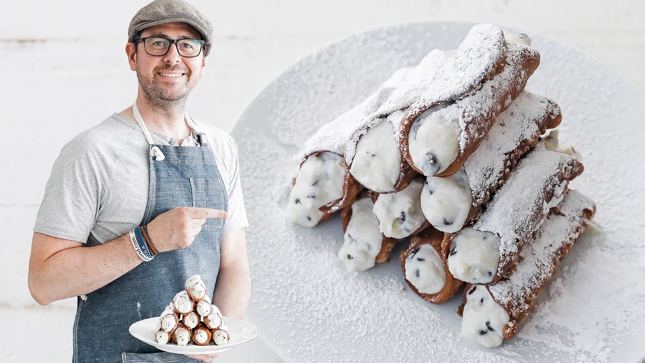 The Best Homemade Cannoli Recipe - YouTube