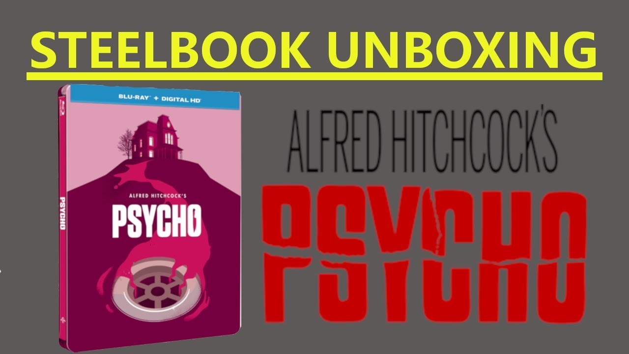 Psycho 1960 Steelbook Unboxing - YouTube