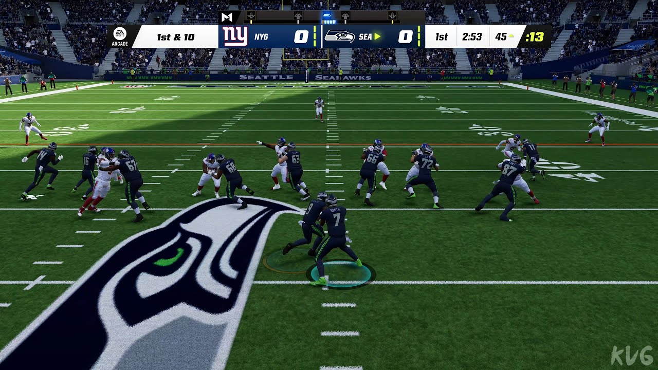 Madden NFL 23 - New York Giants vs Seattle Seahawks - Gameplay (PS5 UHD ...
