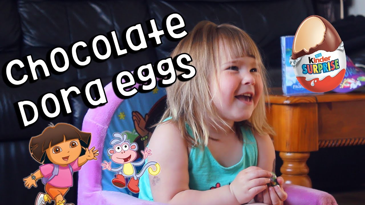 Dora the Explorer Surprise Eggs - Kinder Surprise Eggs Dora - YouTube