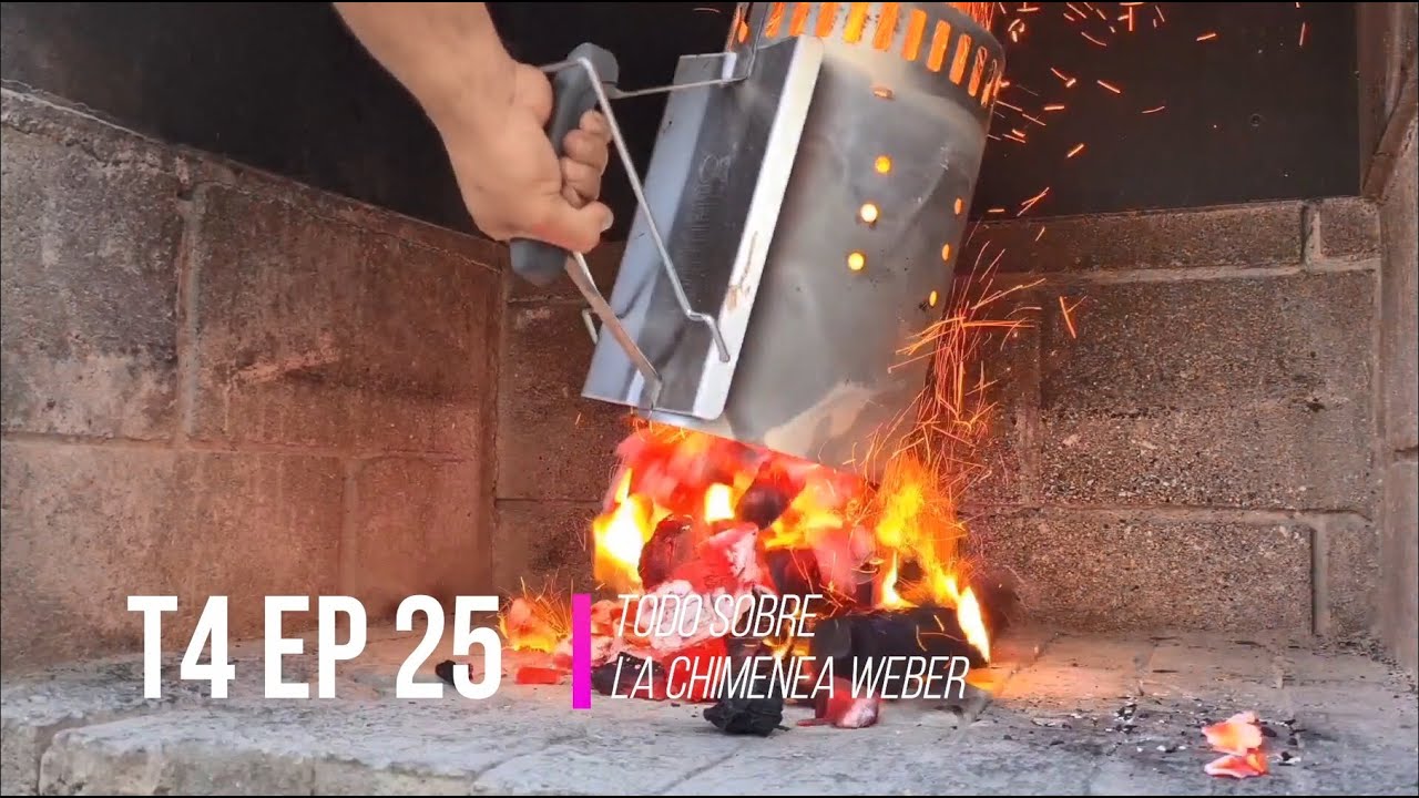 T4 EP 25 ¿Cómo se usa la chimenea para encender carbón? todo lo que ...
