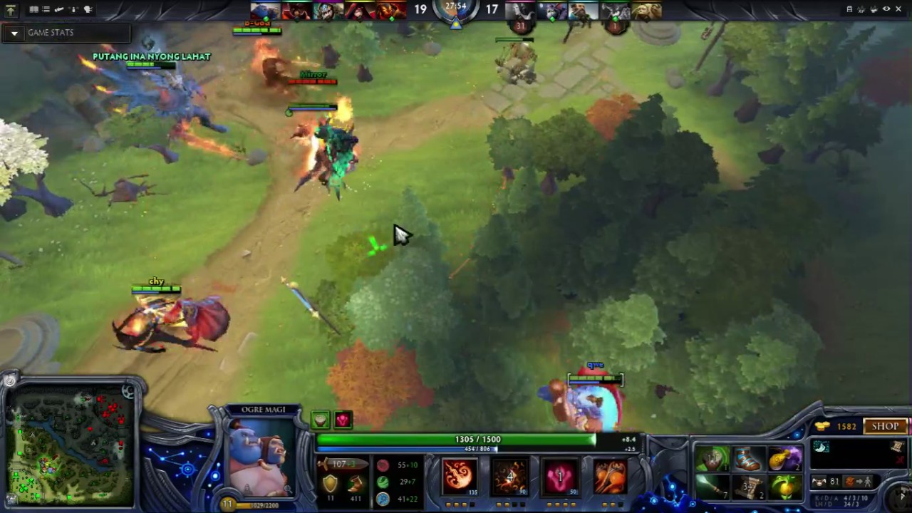 Dota 2 defend base - YouTube