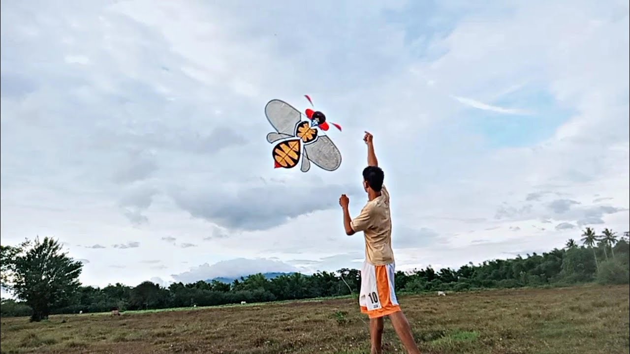 BEE KITE TEST FLY | UMIYAK SI MISIS KALITAR BIGLA KAMING NALUNGKOT ...