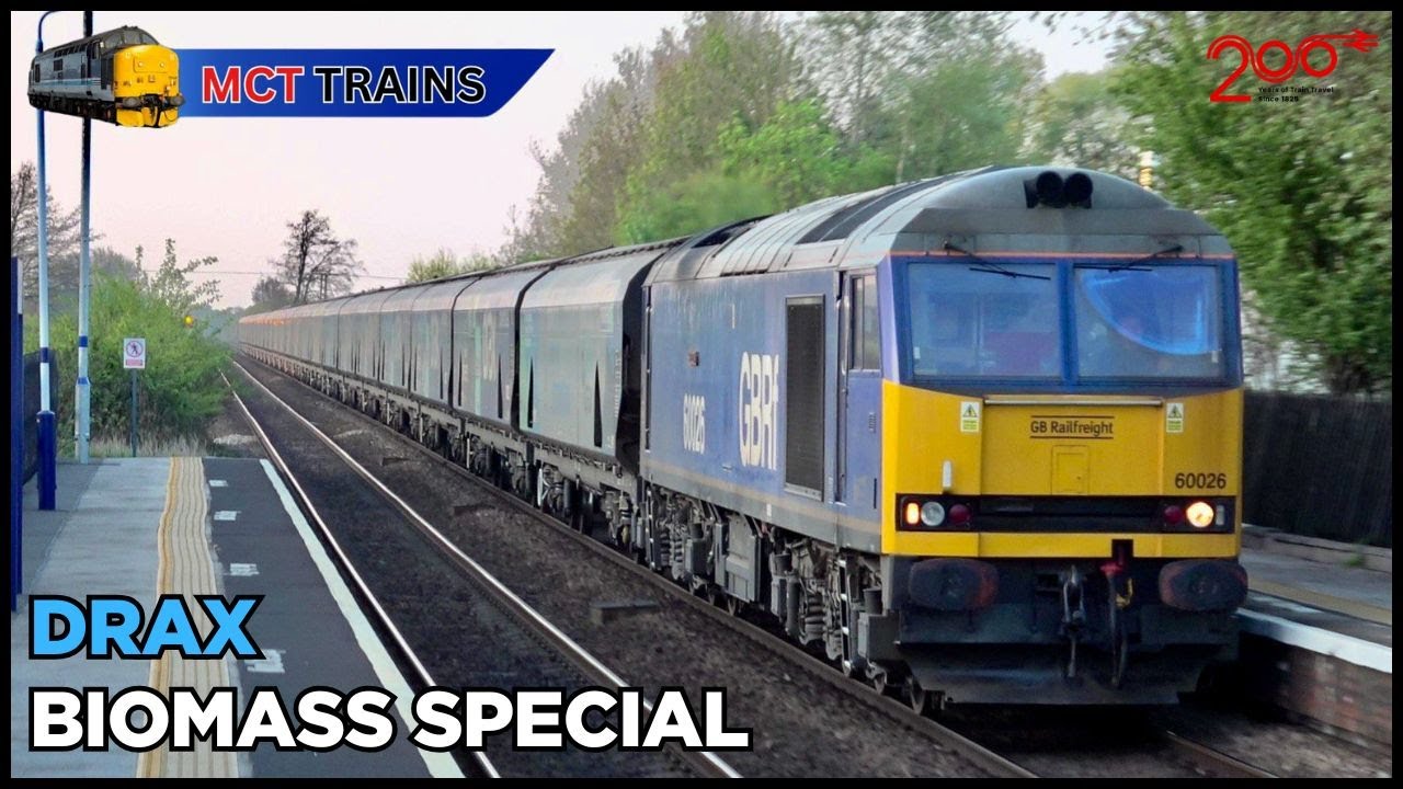 Drax Biomass Train's Special - 2025 - - YouTube