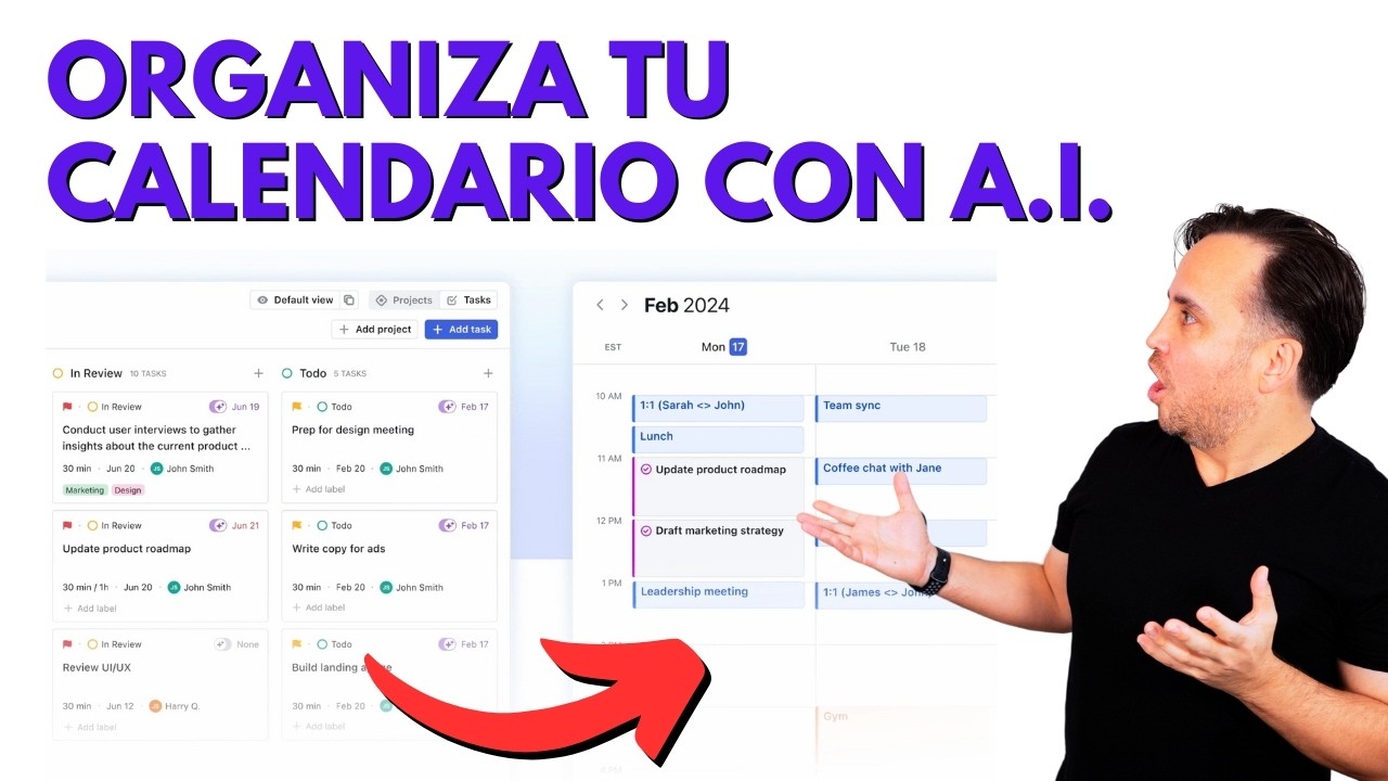 Organiza tu calendario con Inteligencia Artificial - YouTube