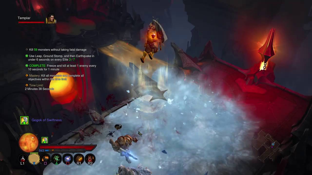 Diablo III: Reaper of Souls – Earth Set Dungeon - YouTube