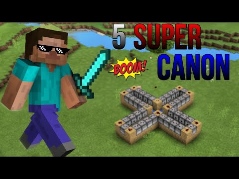 5 super TNT Cannon || craftman gameplay - YouTube