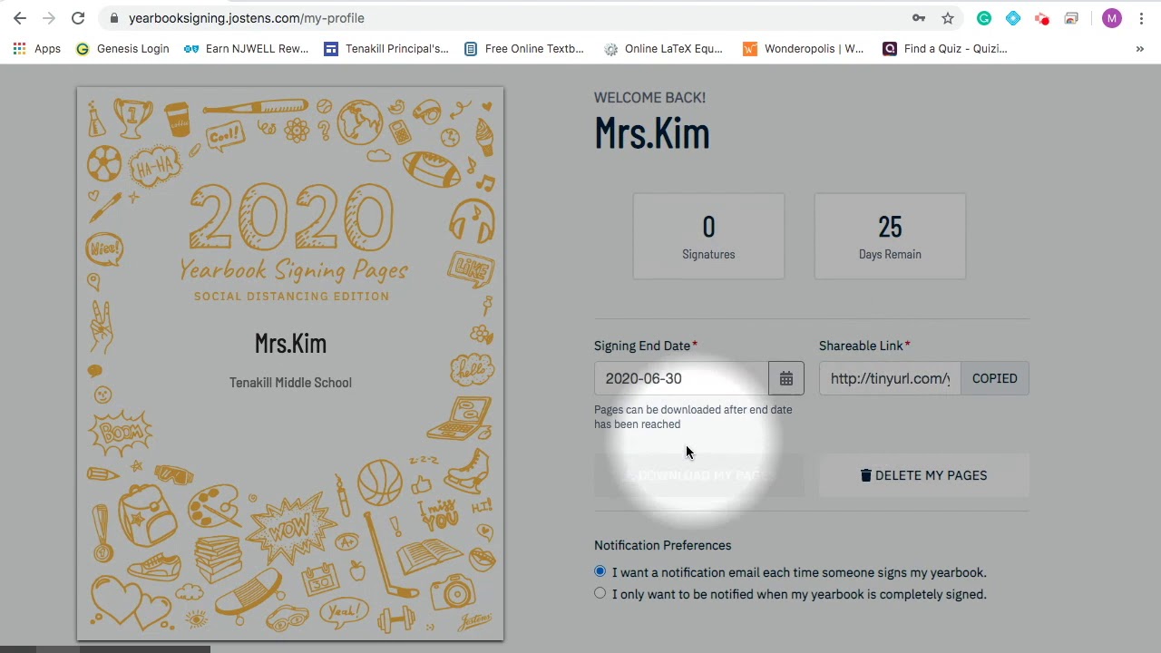 Virtual Yearbook Signing Video Tutorial - YouTube