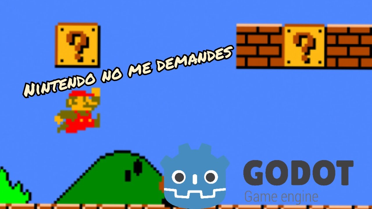 He creado una copia de súper mario bros en Godot Engine - YouTube