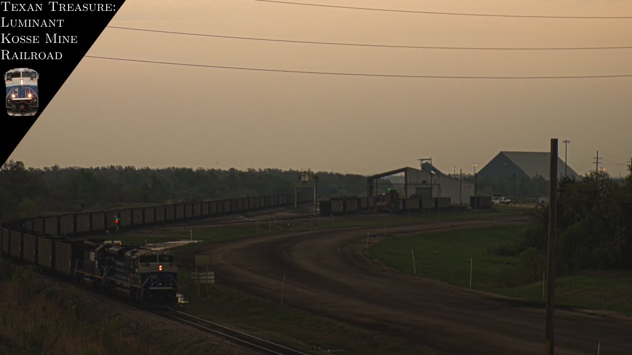 Texan Treasure: Luminant Kosse Mine Railroad! - YouTube