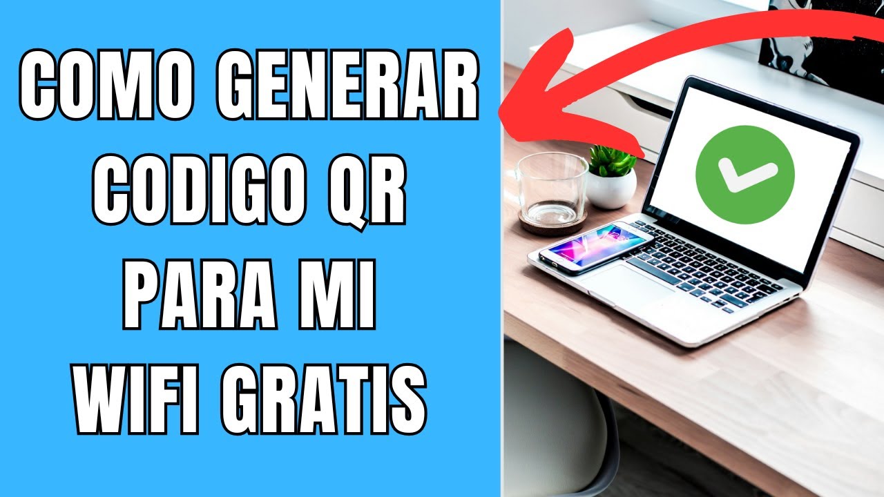 COMO GENERAR CODIGO QR PARA MI WIFI GRATIS - YouTube