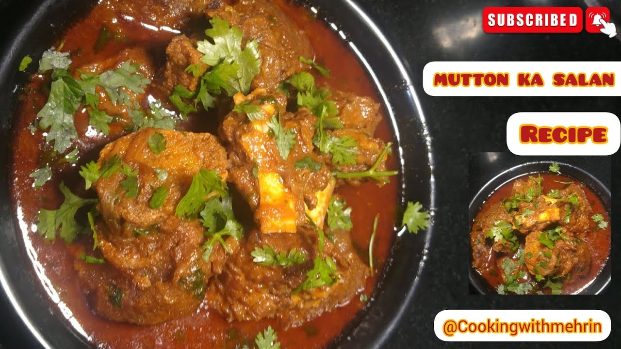 mutton ka salan recipe/ gosht ka salan/ mutton ki gravy recipe ...