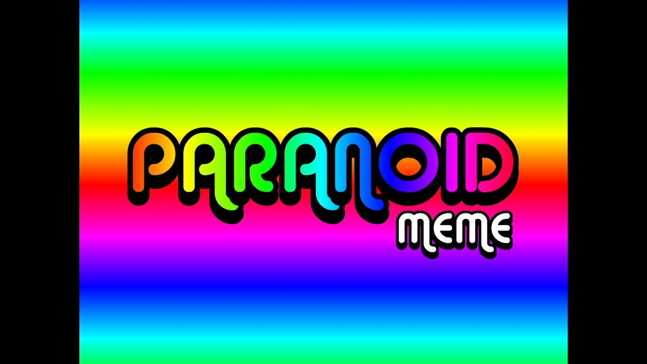 PARANOID MEME (ft: CATNAP) - YouTube