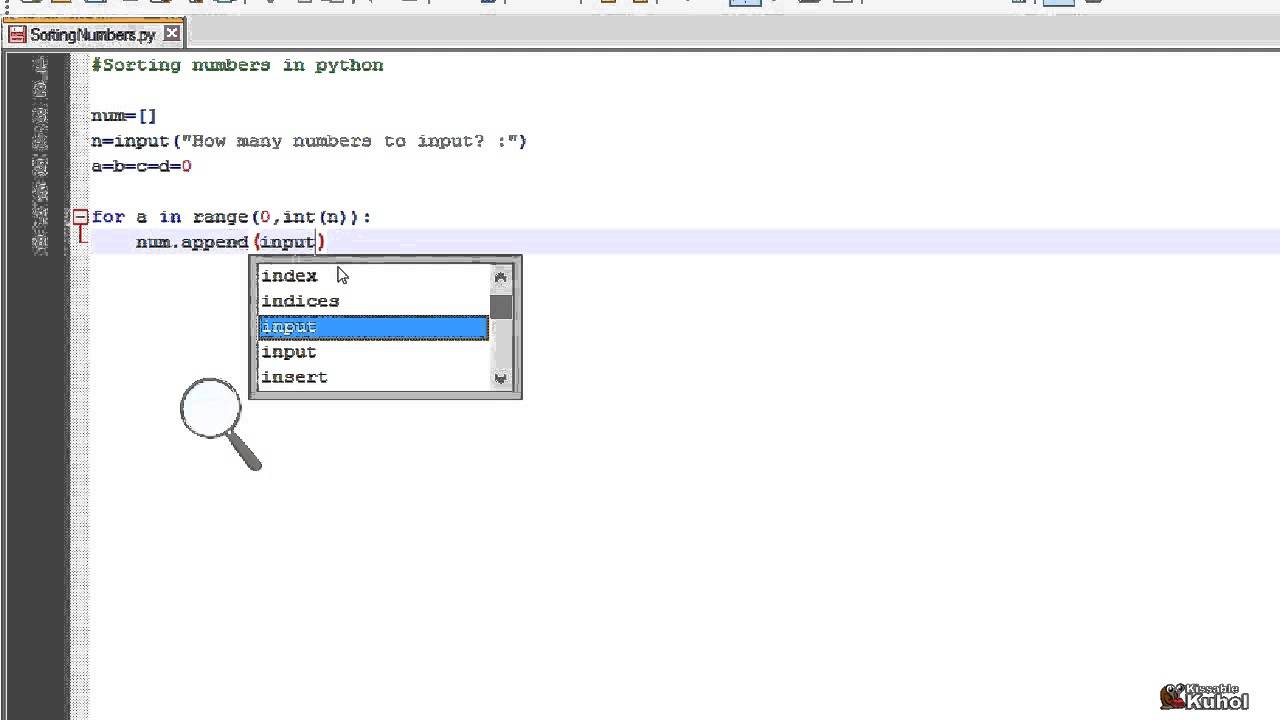 Sorting Algorithm Using Python Youtube 9501