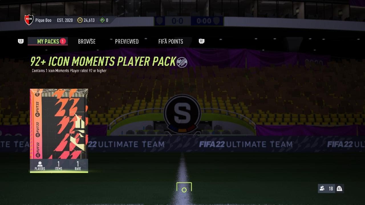 FIFA 22 92+ Icon Moments Pack #shorts - YouTube