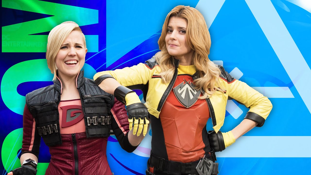 GRACE HELBIG and HANNAH HART talk Electra Woman and Dyna Girl (Nerdist ...