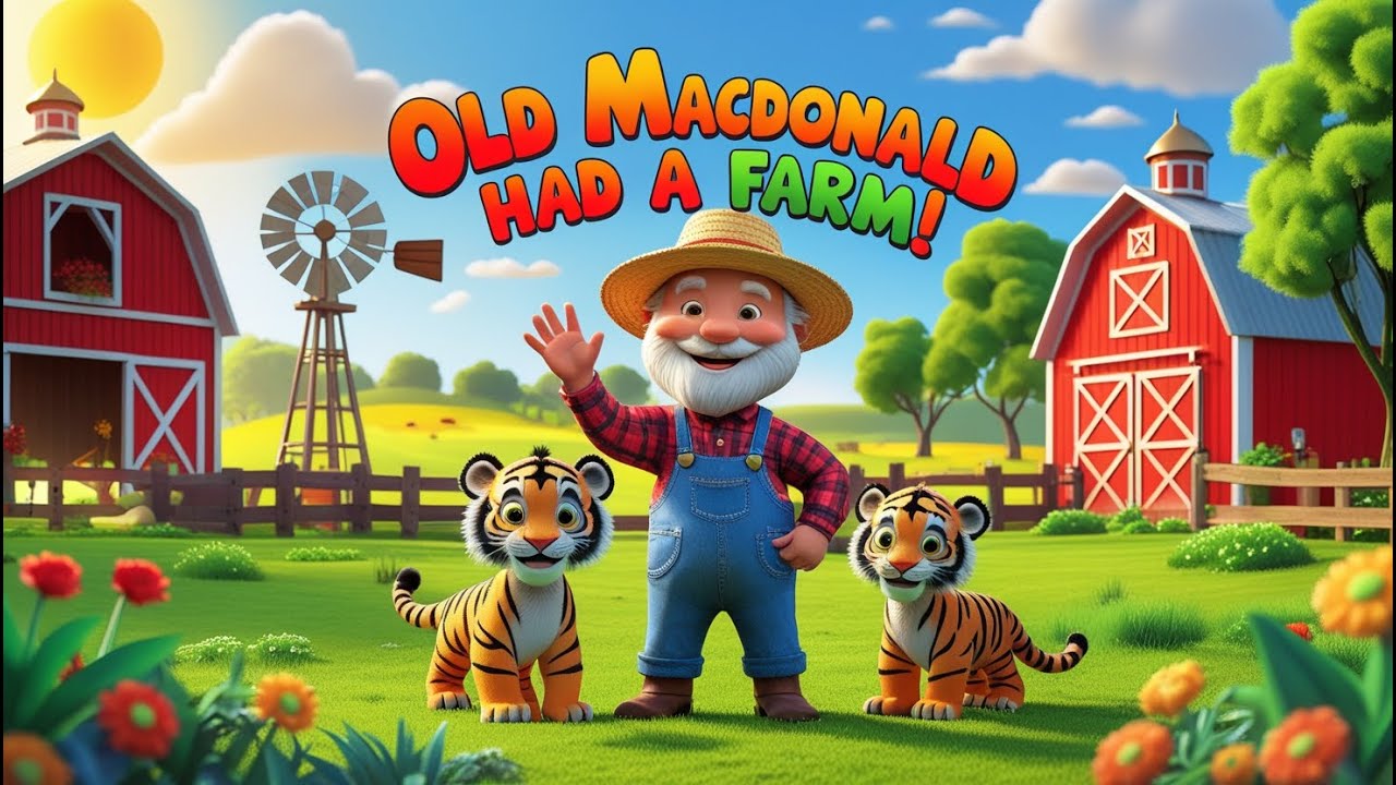 Old MacDonald (Baby Animals Edition) | Nursery Rhymes & Kids Songs ...