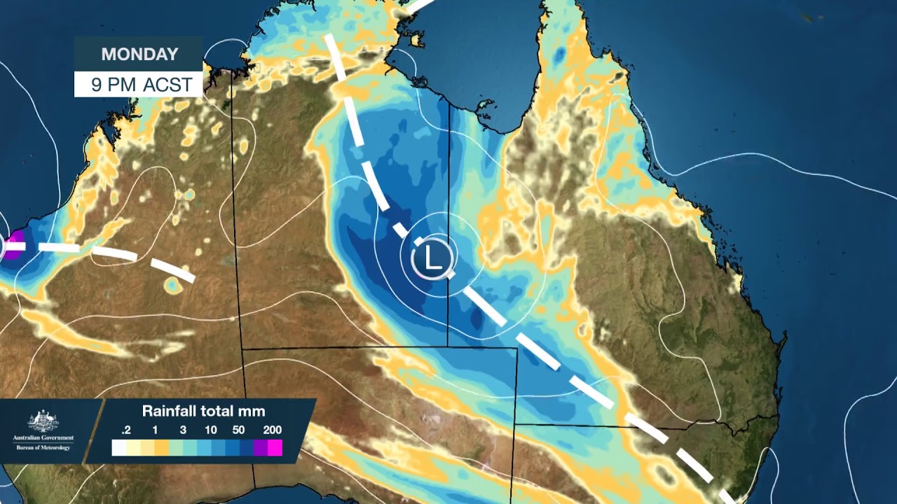 Ex-Tropical Cyclone Trevor, Sunday 24 March 2019 - YouTube
