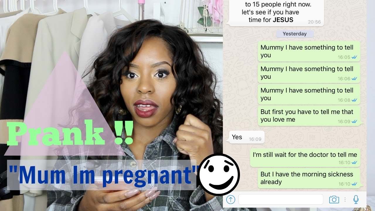 Song Lyric Prank Mum Im Pregnant Gone Wrong Youtube