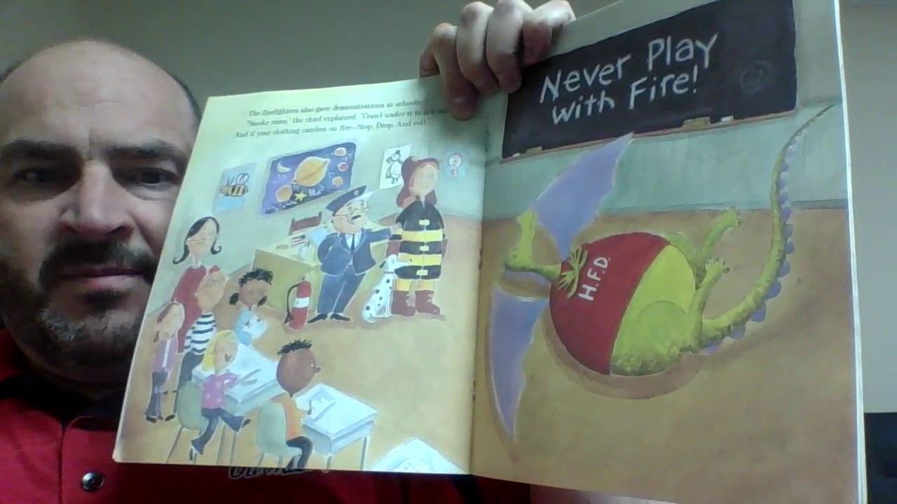 Book read Spark the Firefighter by Stephen Krensky Day 28 - YouTube