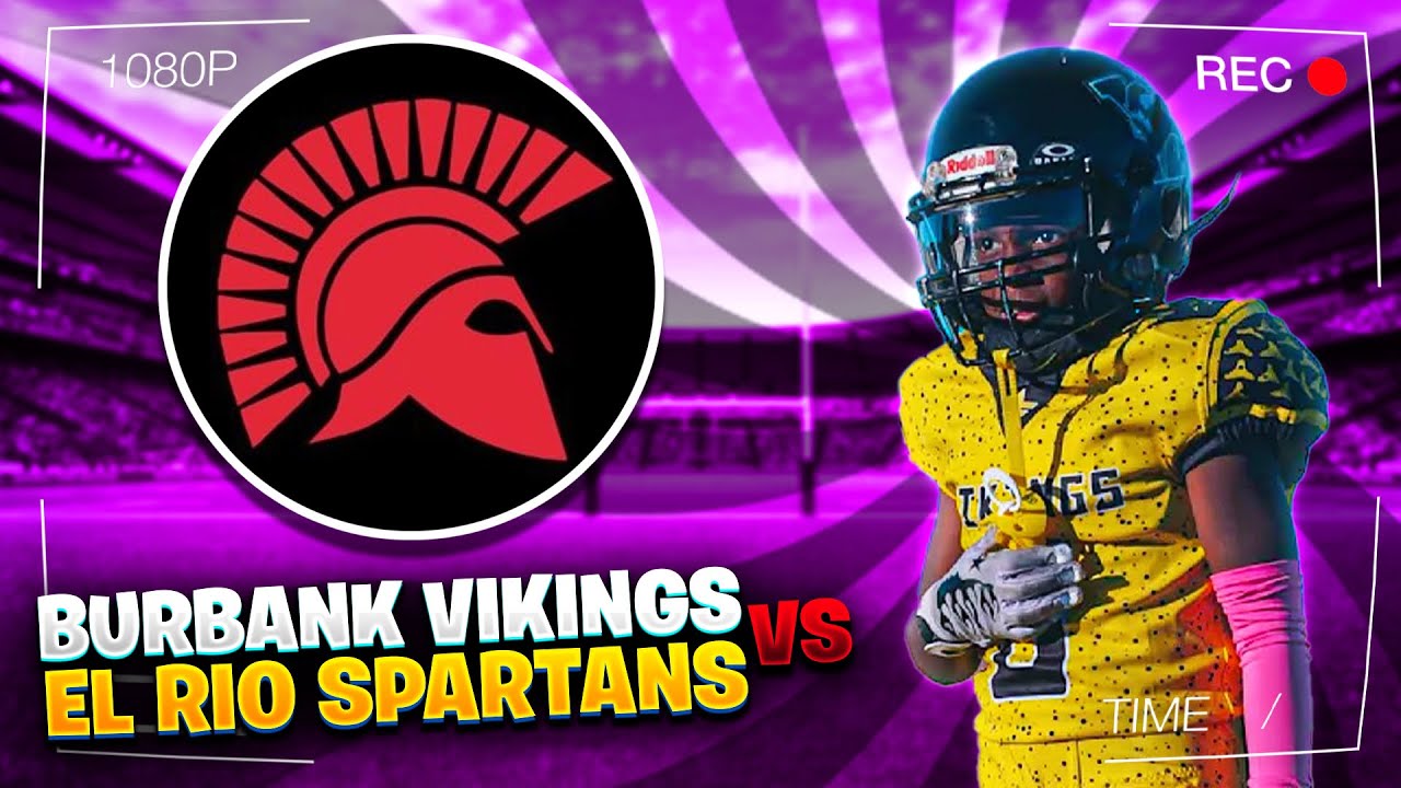Burbank Vikings VS El Rio Spartans 7U - YouTube