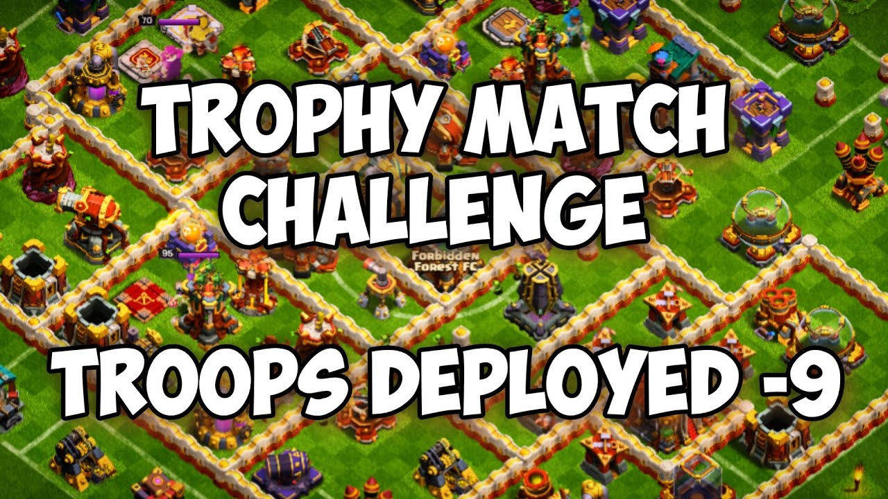 How to 3 star with Less Troops Haaland's Challenge -TROPHY MATCH (CLASH ...