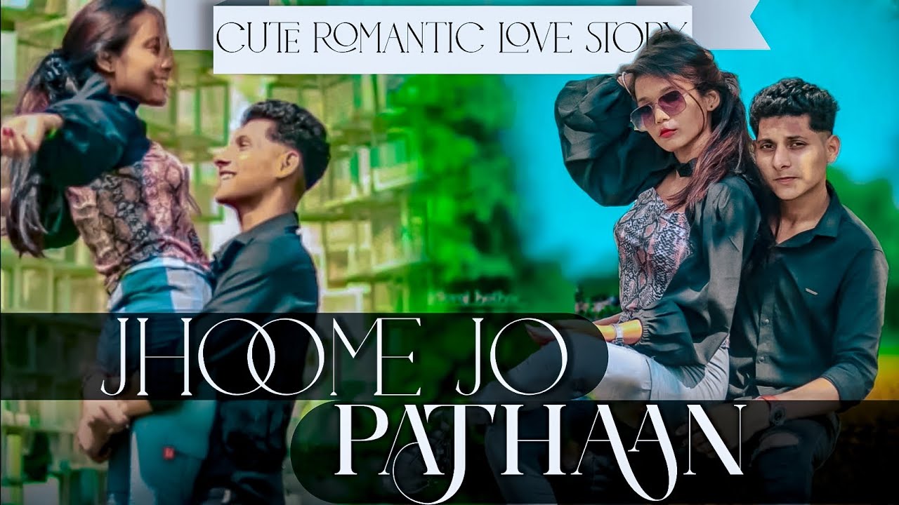 Jhoome Jo Pathan | Romantic Love Story | Pathaan Song | ST Production ...