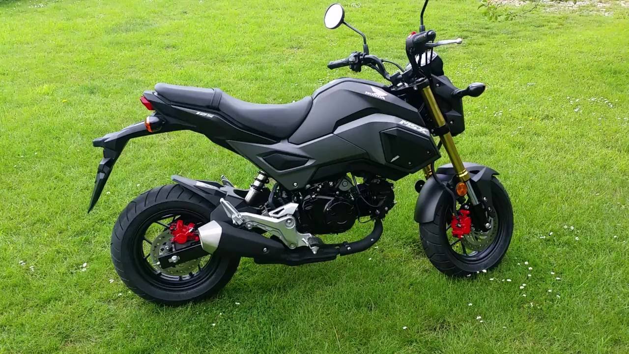 Honda msx125sf grom 2nd generation walk around - YouTube