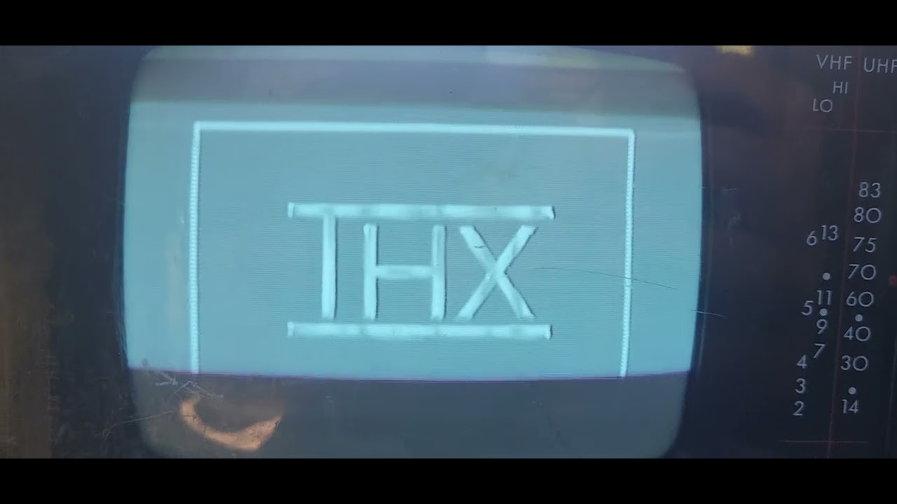 THX Logo on the 1984 TV - YouTube