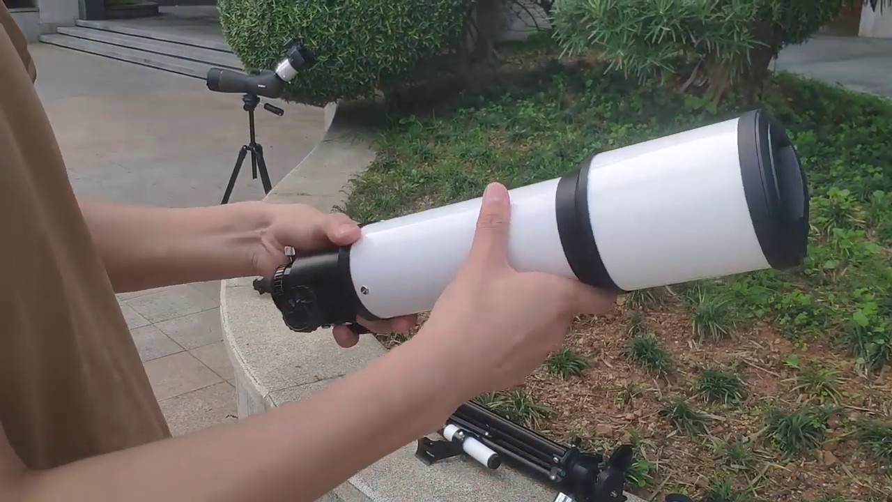 First Sight of Svbony SV501 42070mm Astronomy Telescope - YouTube