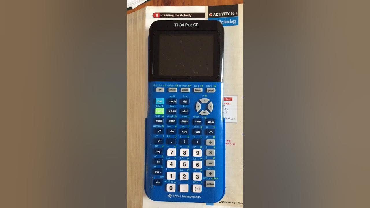 TI 84 graphing calculator Graphing Circles Algebra 2 p. 608 - YouTube