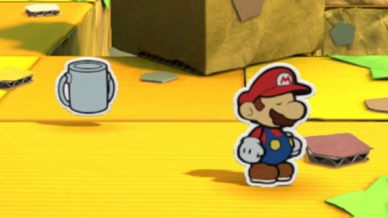 Paper mario color splash but huey is kinda sus - YouTube