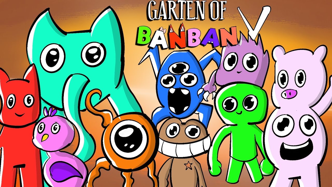 Kawaii Garten of Banban 5 " Cute all new boses 5" | "cute" Garten Of ...