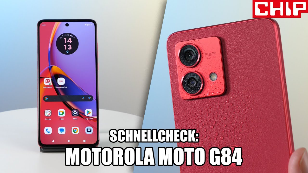 Motorola Moto G84 im Schnellcheck | CHIP - YouTube