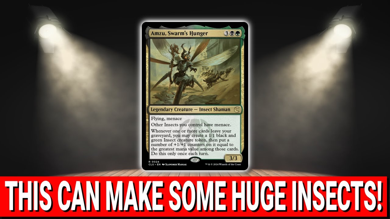 Card Spotlight: Amzu, Swarm's Hunger - YouTube